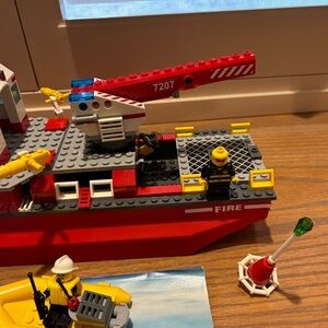 Lego | Toys | Lego 727 City Fire Boat Retired 200 | Poshmark
